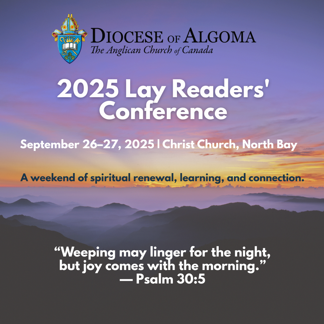 A Vital Gathering for Algoma’s Lay Readers | Diocese of Algoma