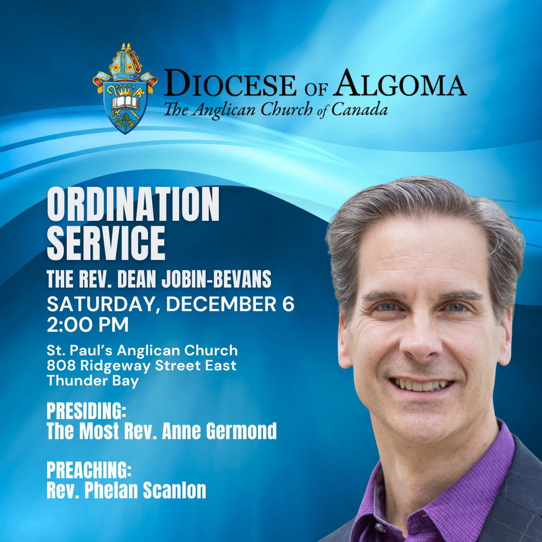 Ordination to the Priesthood: The Rev. Dean Jobin-Bevans | Diocese of ...