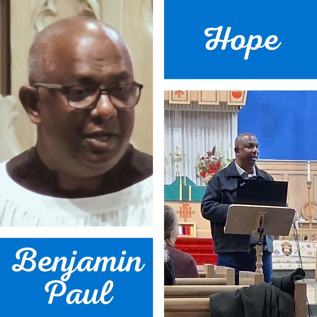 Benjamin Paul on Hope | Diocese of Algoma
